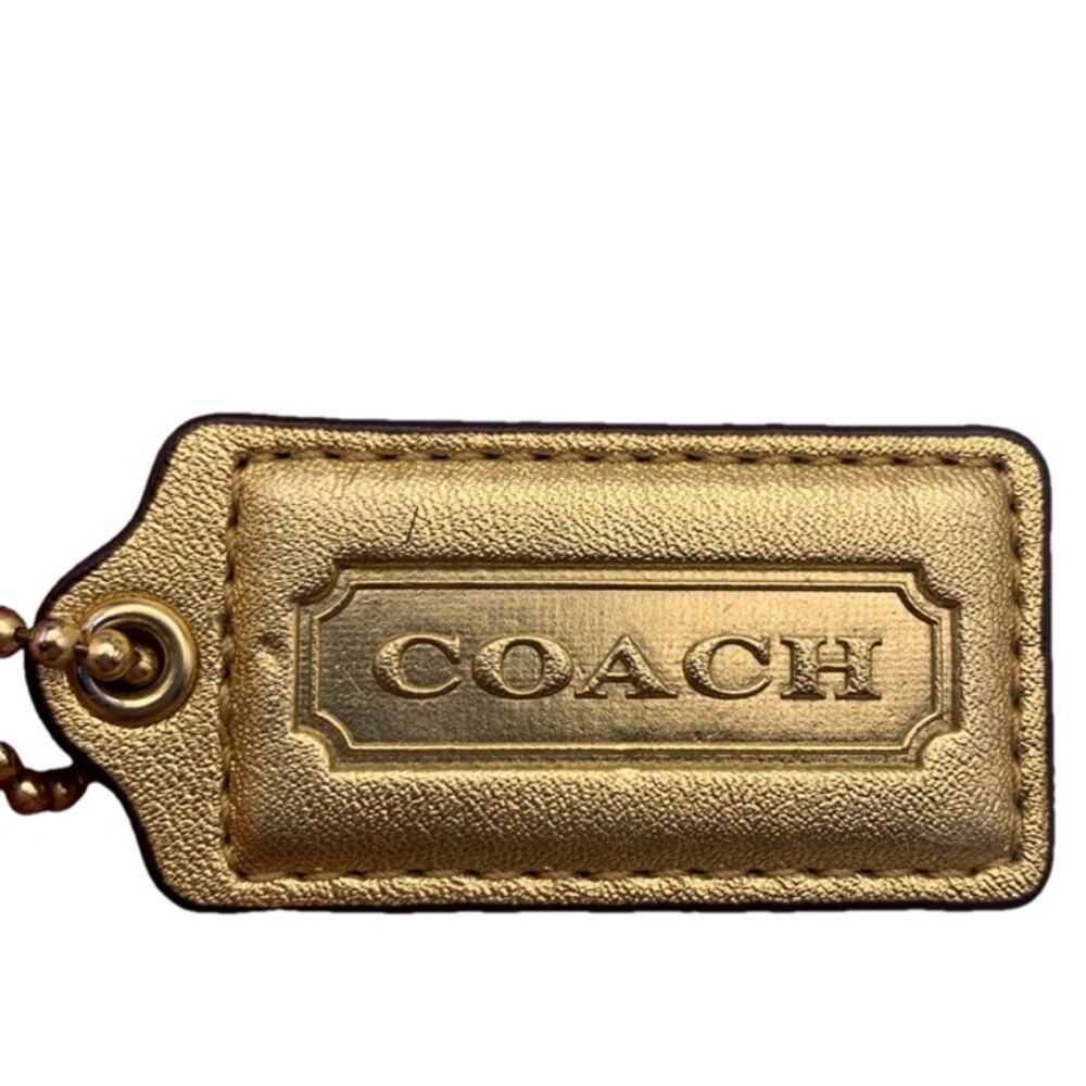 Coach Gold Replacement Hang Tag Bag - Gem
